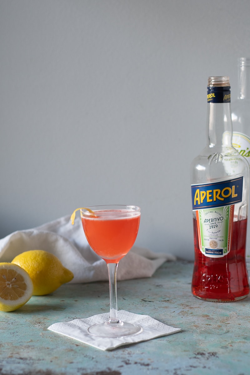 Aperol Sour Cocktail, a frothy delight - Blossom to Stem
