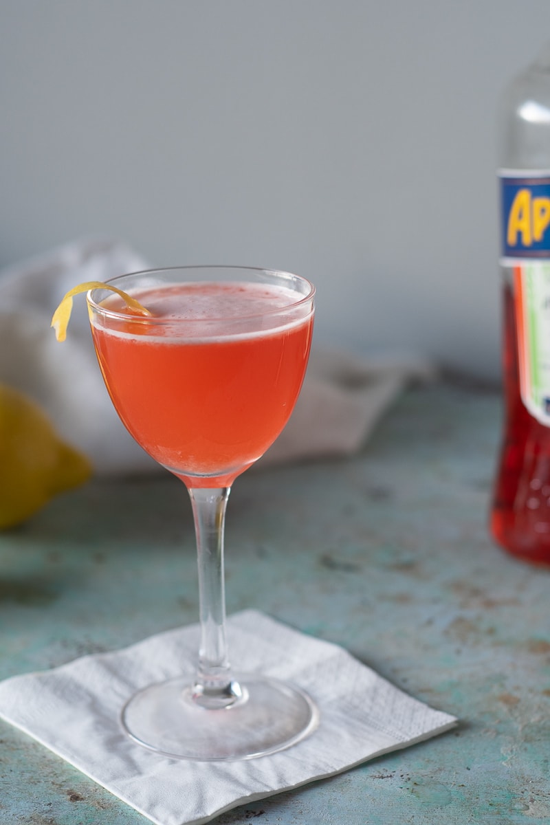 Aperol Sour Cocktail, a frothy delight - Blossom to Stem