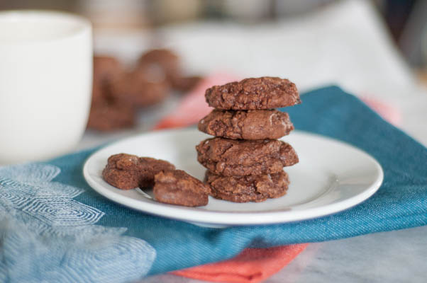 Salted Chocolate Rye Cookies | Blossom to Stem