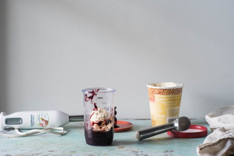 Blackberry Milkshakes, perfectly simple - Blossom to Stem