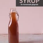Ginger Syrup for Homemade Ginger Ale | Blossom to Stem
