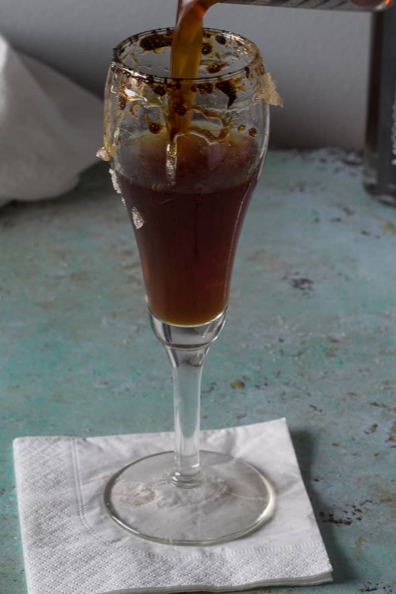 Spanish Coffee, a cold weather cocktail - Blossom to Stem
