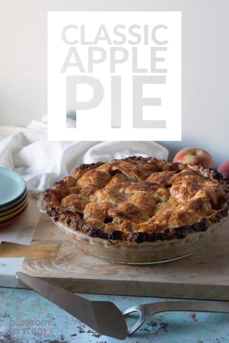 Apple Pie, a flaky apple-cinnamon classic | Blossom to Stem