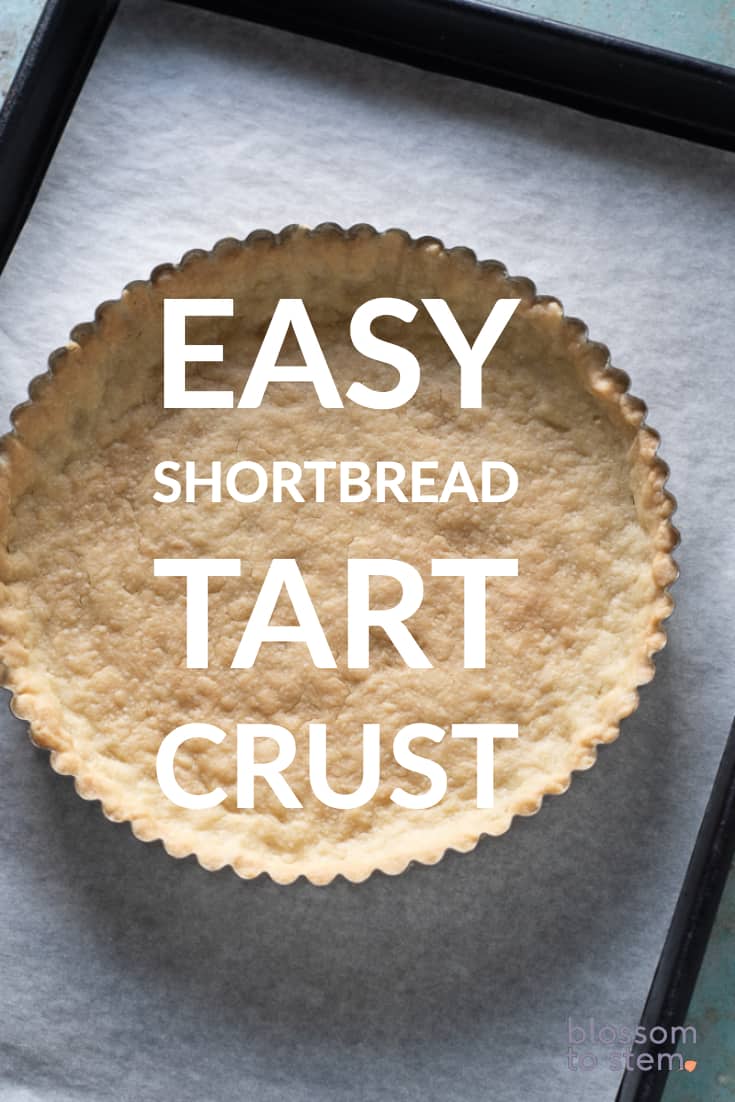 Easy Shortbread Tart Crust Crisp And Buttery Blossom To Stem Easy Shortbread Tart Crust Crisp And Buttery Blossom To Stem