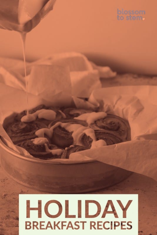 Holiday Breakfast and Brunch Recipes | Blossom to Stem