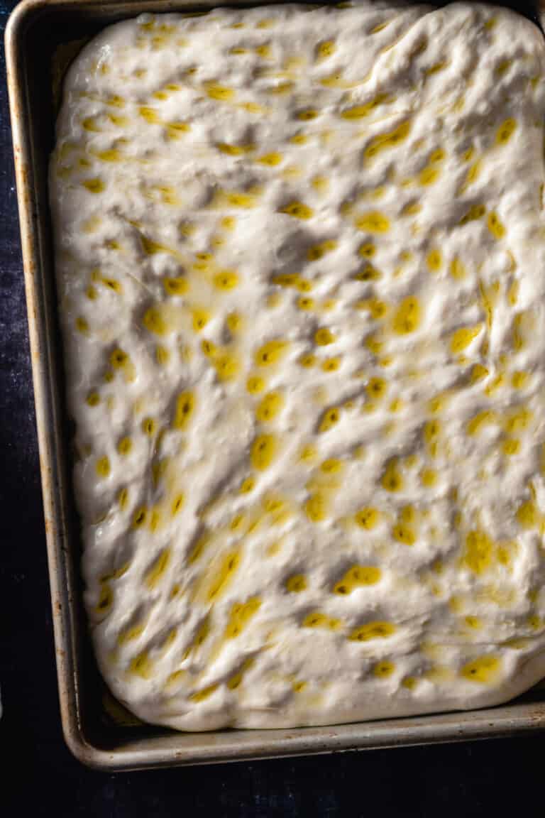 Focaccia, crisp and light Italian flatbread - Blossom to Stem