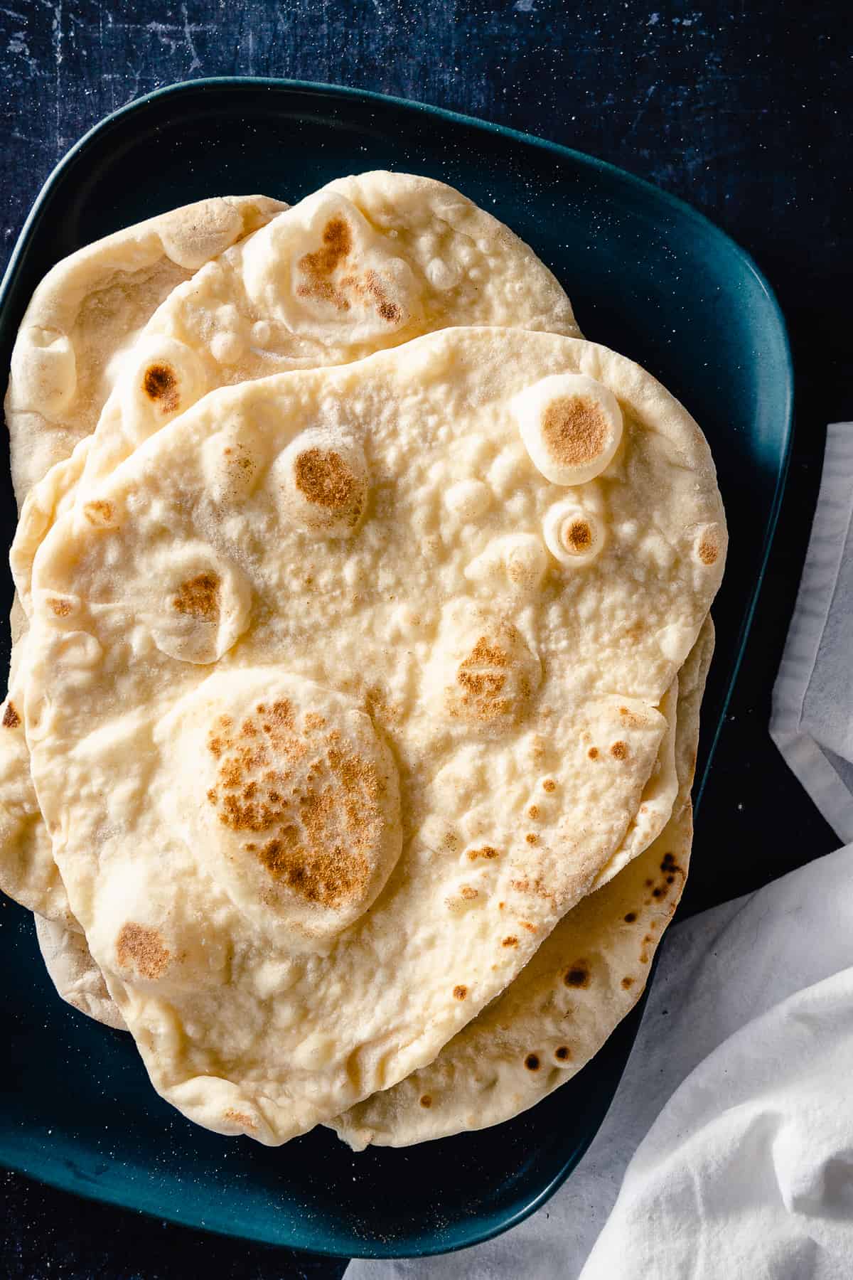 Easy Chewy, Fluffy Naan Story - Blossom to Stem
