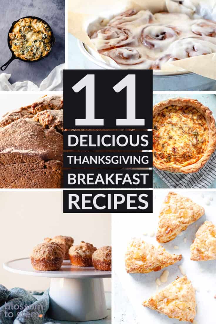 11 Thanksgiving Breakfasts, for the rest of the weekend - Blossom to Stem